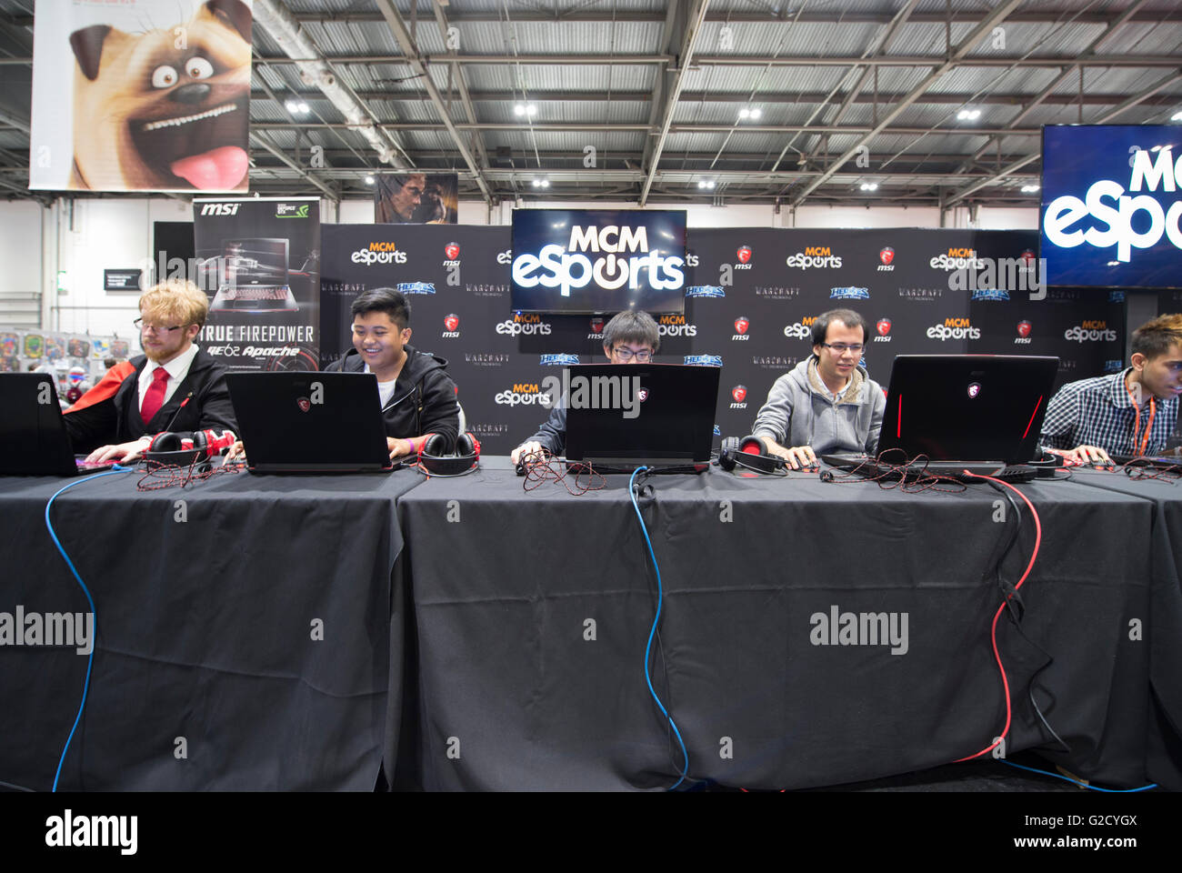 Excel, London UK. 27th May 2016. MCM London Comic Con returns for 3 ...
