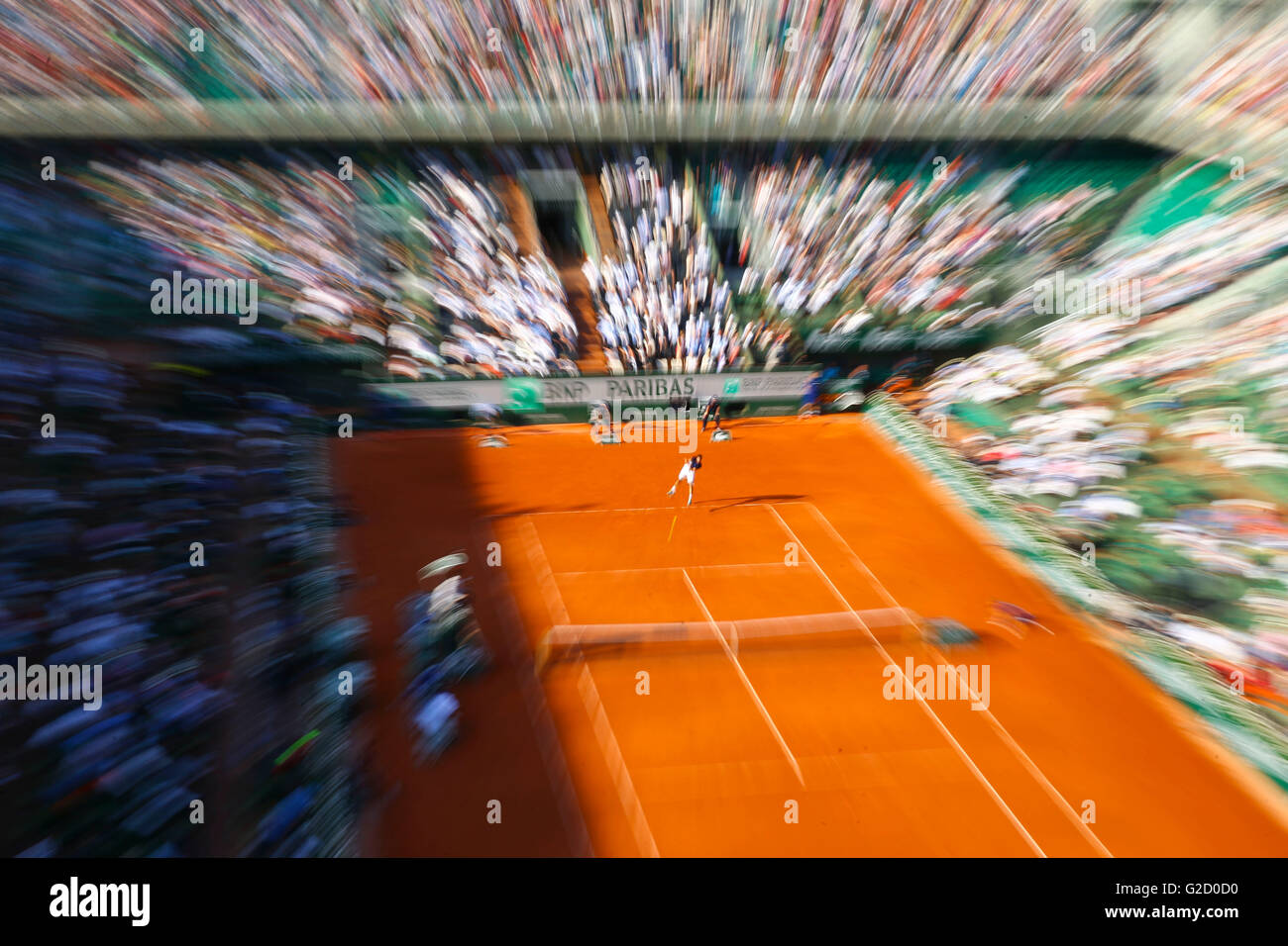Roland garros centre court hi-res stock photography and images - Alamy