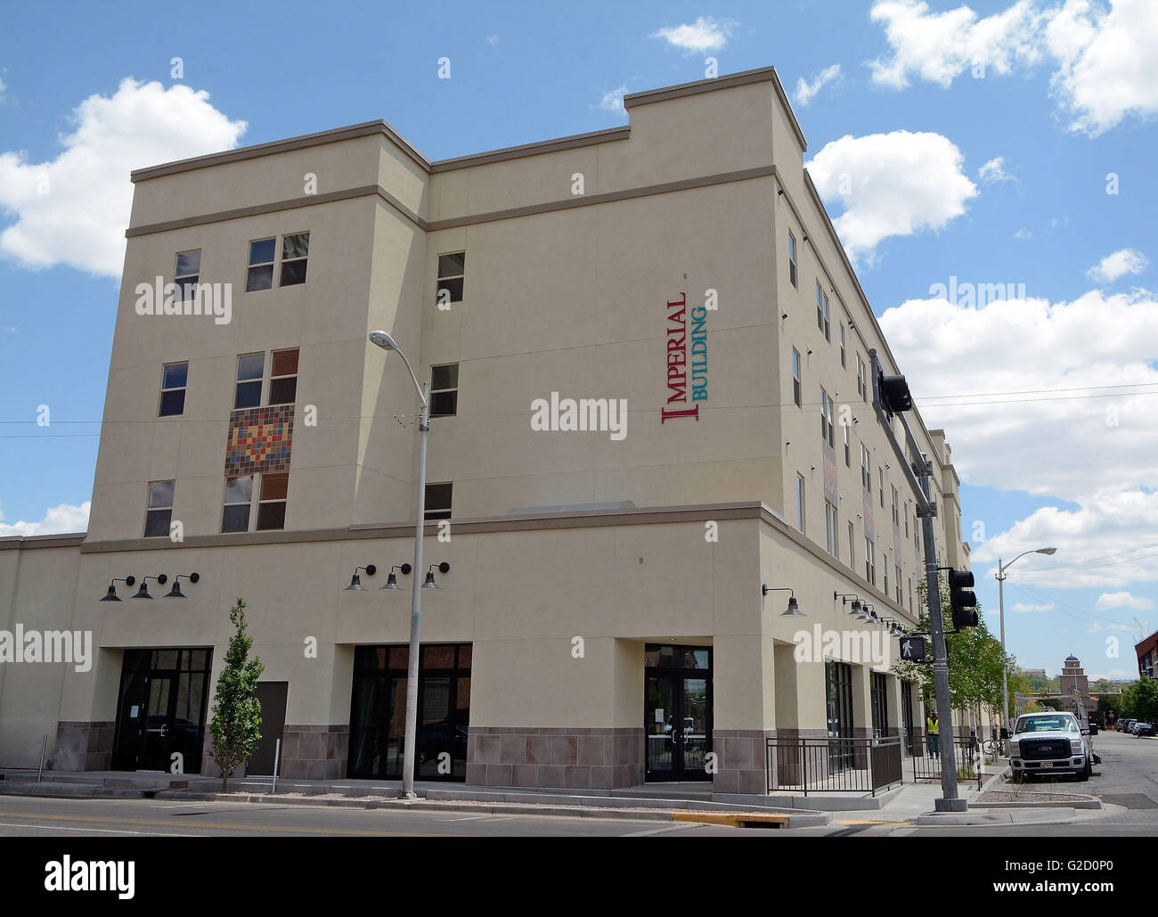 May 27, 2016 - Albuquerque, NM, U.S. - The Imperial Building that just ...