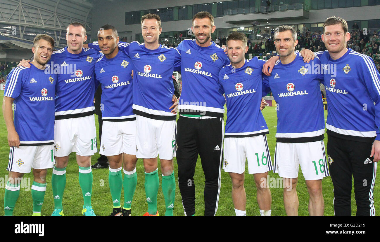 National Football Stadium, Belfast, United Kingdom. 27th May 2016 ...