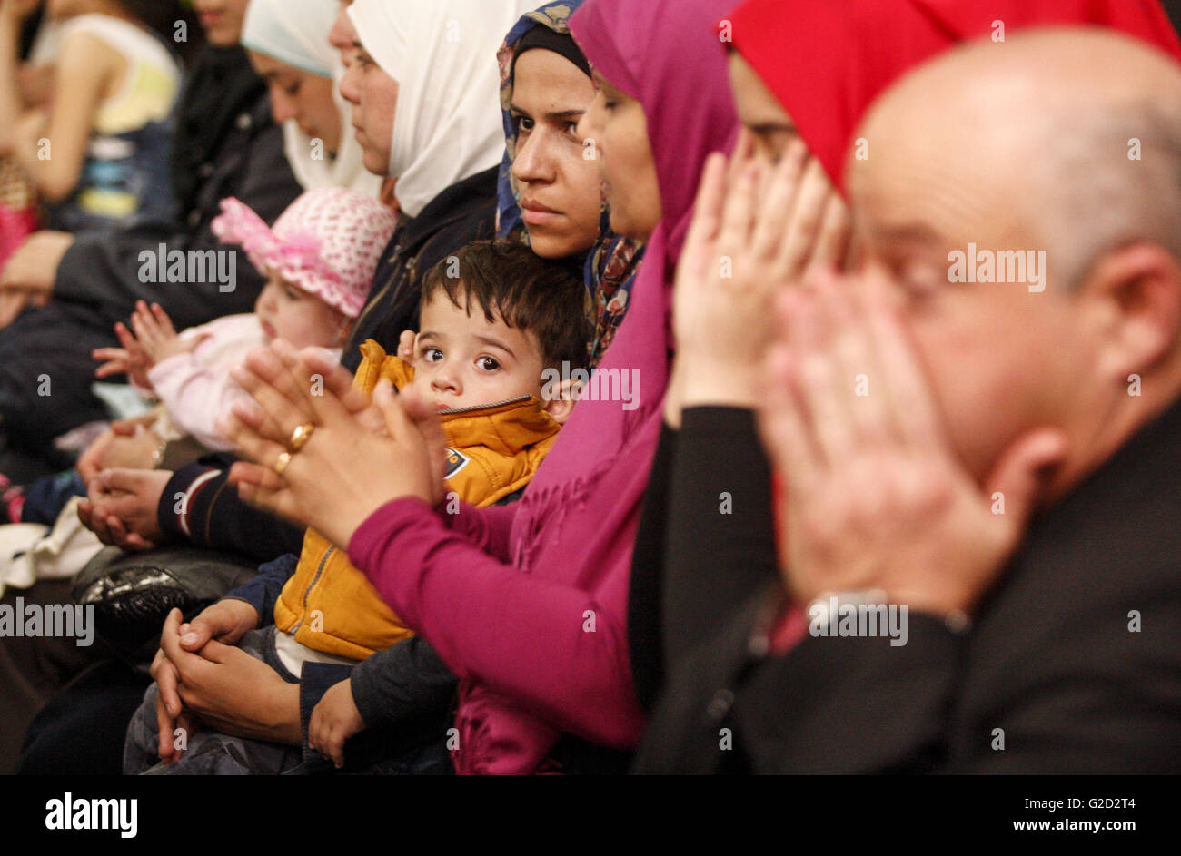 Subang, Selangor, Malaysia. 28th May, 2016. Syrian immigrants from the ...