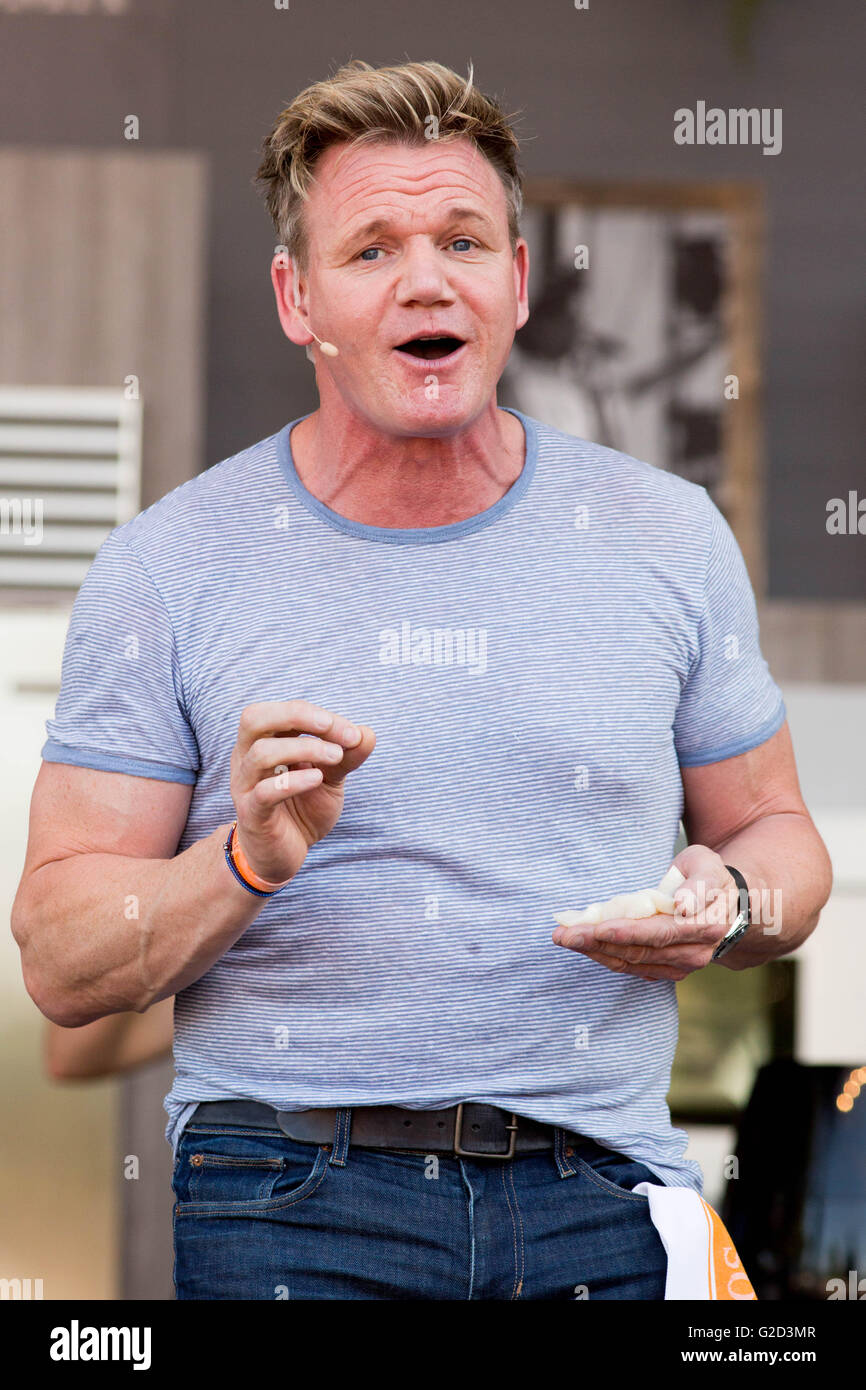 Napa, California, USA. 27th May, 2016. Celebrity chef GORDON RAMSAY ...