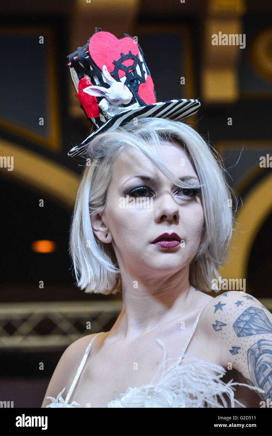 Alexandra Palace, London, UK. 28th May 2016. The Great British Tattoo ...