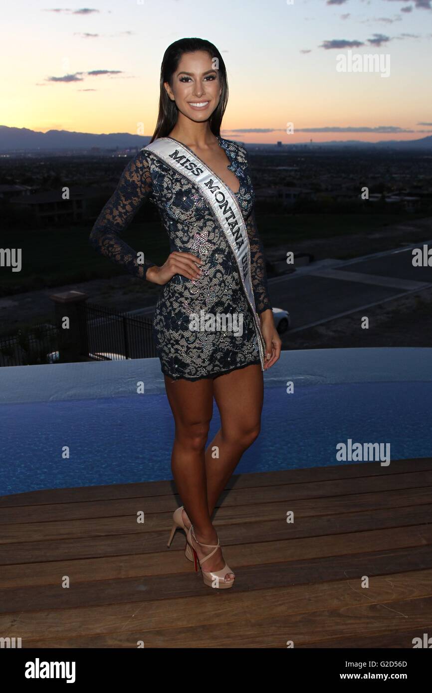 Henderson, NV, USA. 27th May, 2016. Miss Montana USA, Sibahn Doxey at a ...