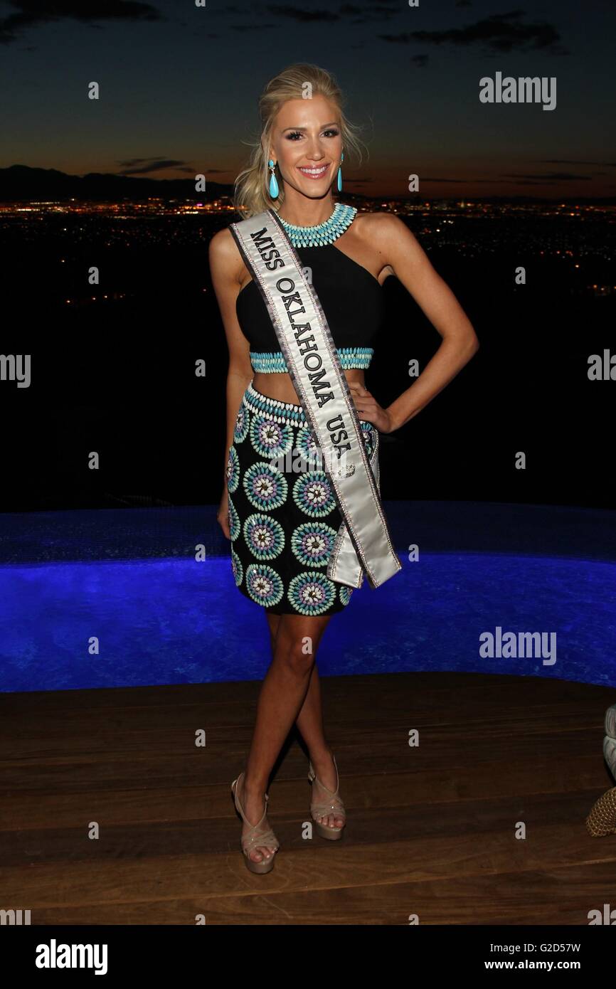 Henderson, NV, USA. 27th May, 2016. Miss Oklahoma USA, Taylor Gorton at ...