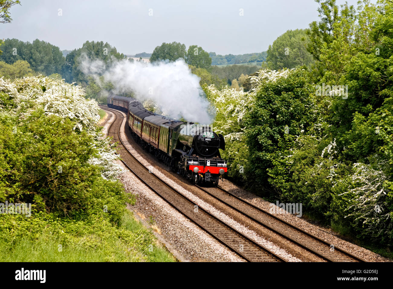 A3 Class 60103 Flying Scotsman Steam Locomotive High Resolution Stock ...