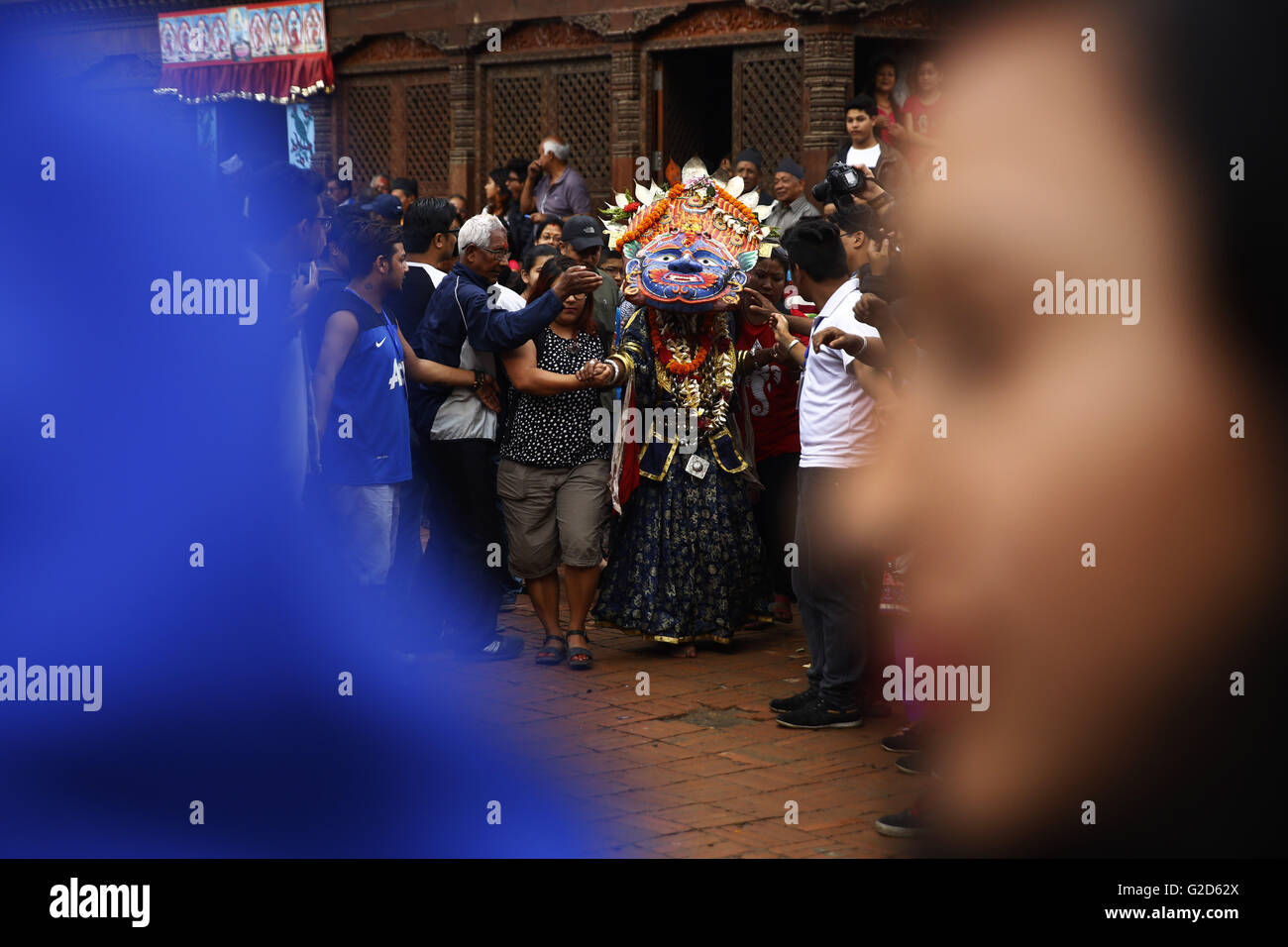 Masked devotees hi-res stock photography and images - Alamy