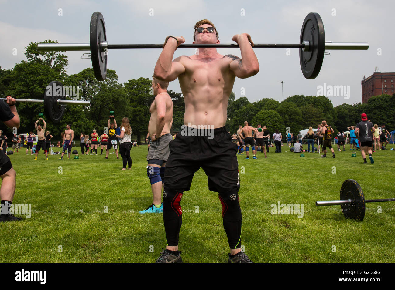 Bristol, UK. 28th May, 2016. The 2016 Superhuman games were held in ...