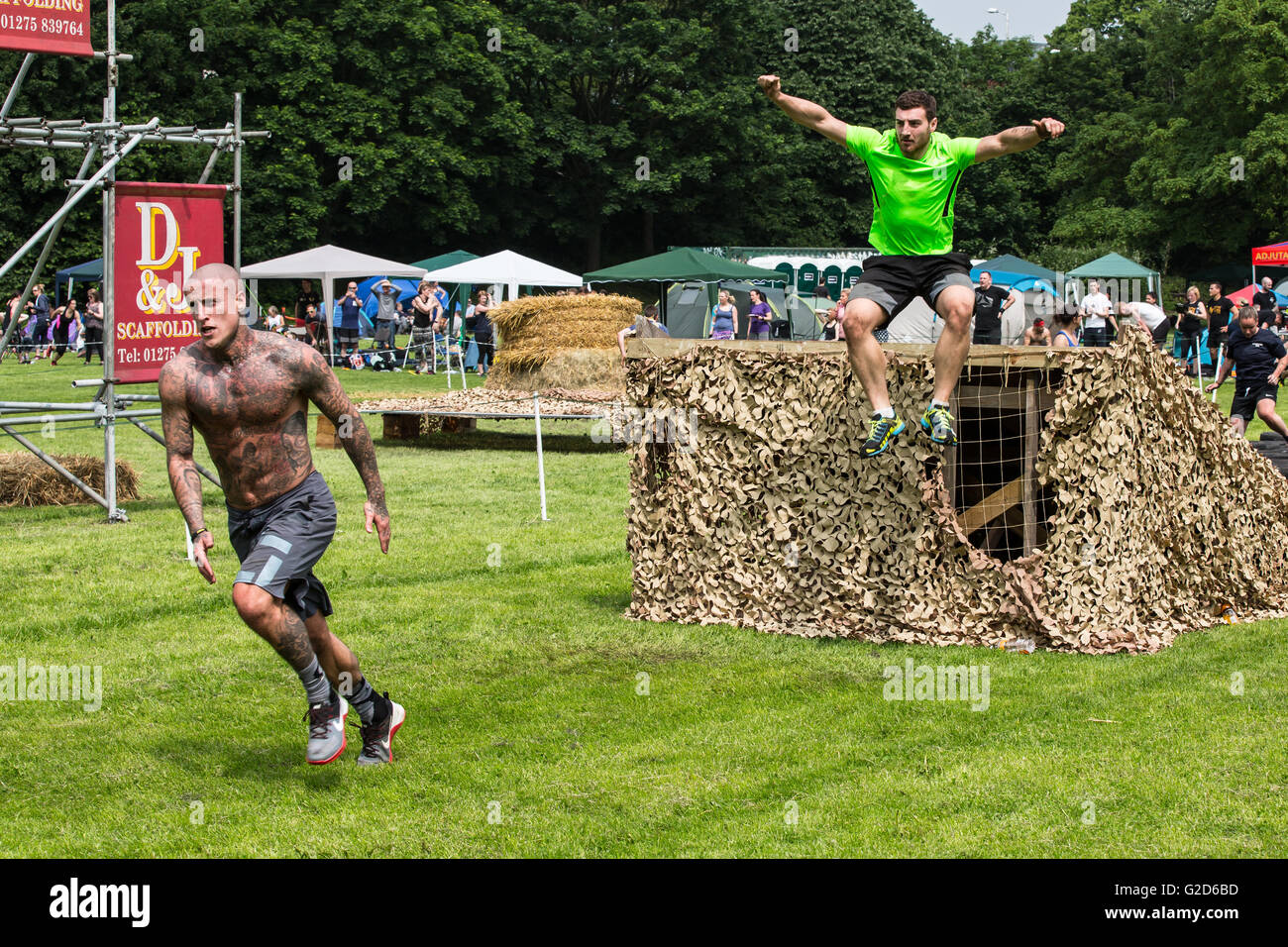 Bristol, UK. 28th May, 2016. The 2016 Superhuman games were held in ...