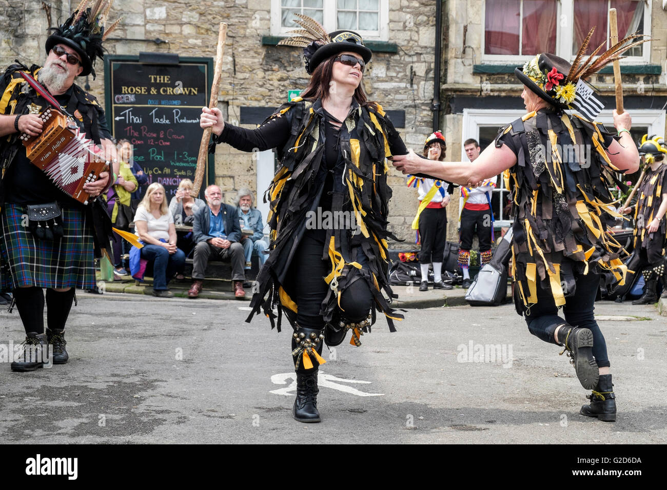 Border morris men hi-res stock photography and images - Alamy