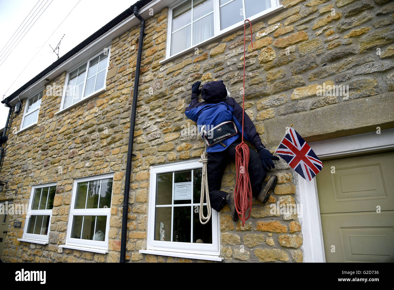 Scarecrow Festival Loders Uploaders Villages High Resolution Stock ...