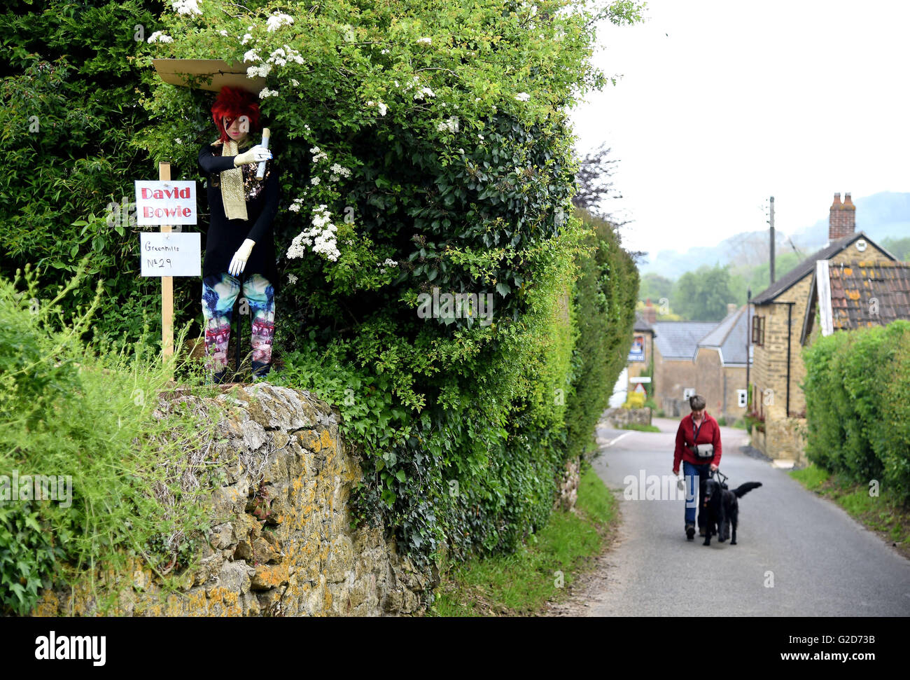 Scarecrow Festival, Loders and Uploaders villages, Dorset, UK. 28th May ...