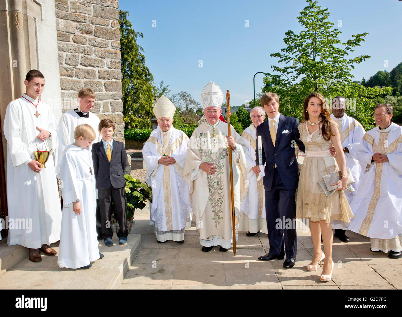 Nommern, 28-05-2016 Prince Louis, Princess Tessy, Prince Gabriel and ...