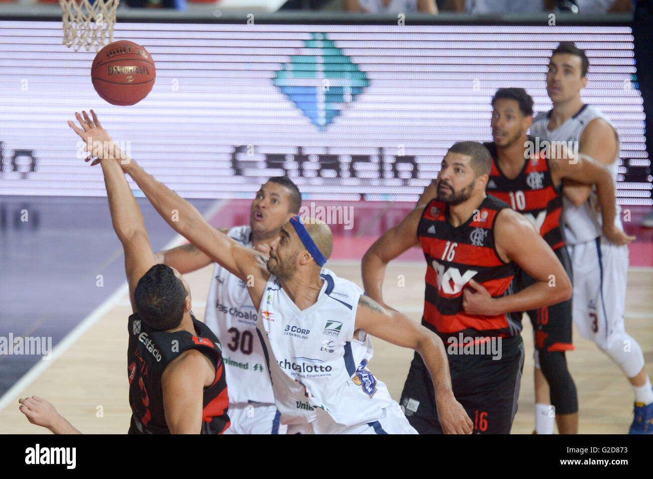 RIO DE JANEIRO, Brazil - 05/28/2016: FLAMINGO X BAURU - W. Jefferson ...