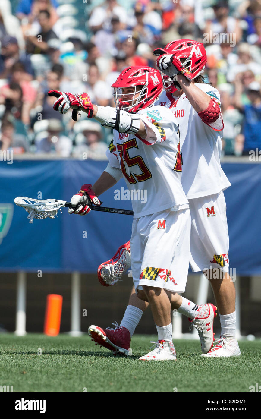 Philadelphia, Pennsylvania, USA. 28th May, 2016. Maryland Terrapins ...