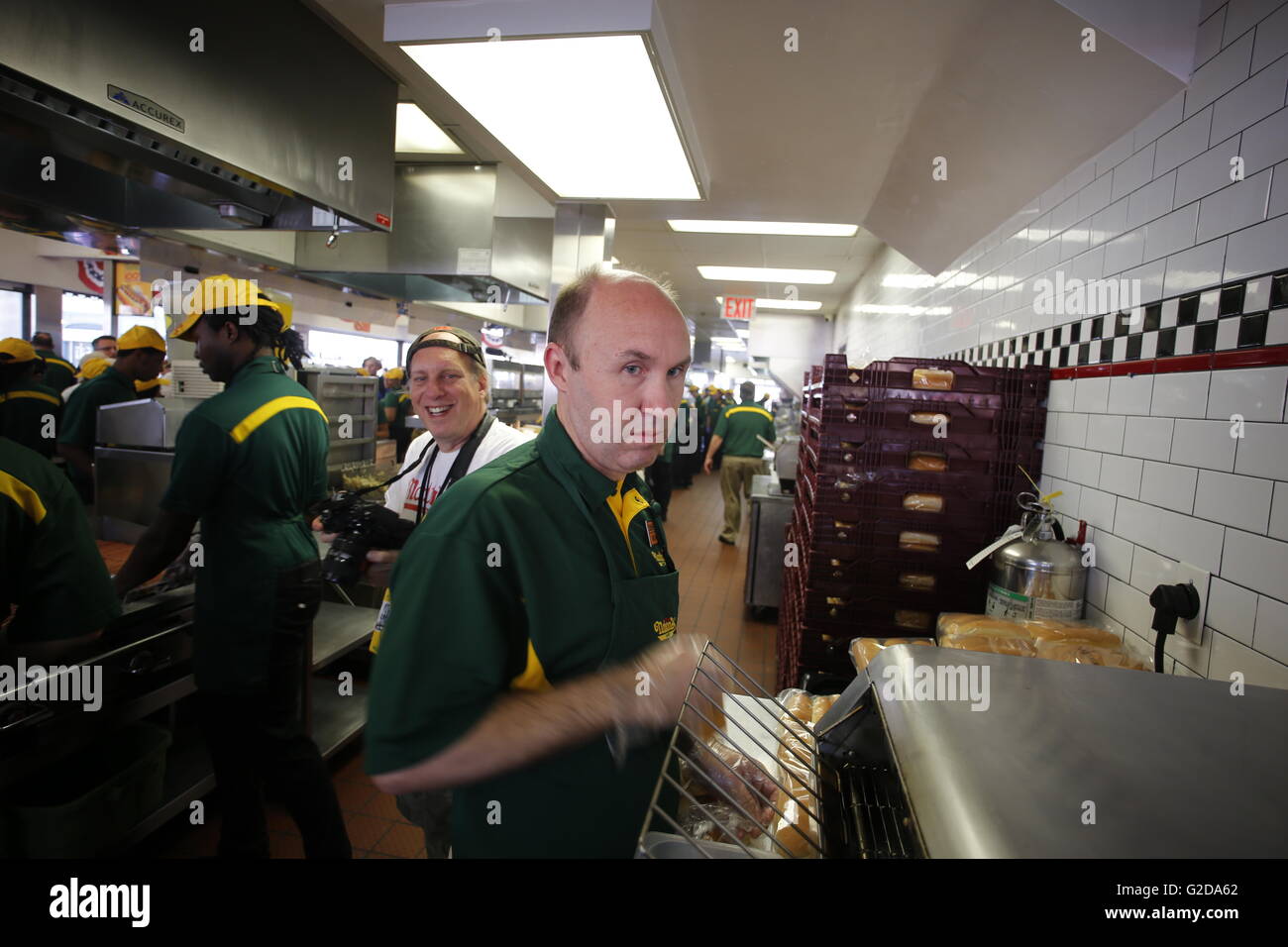 New York City, United States. 28th May, 2016. Michael Smithers, an ...
