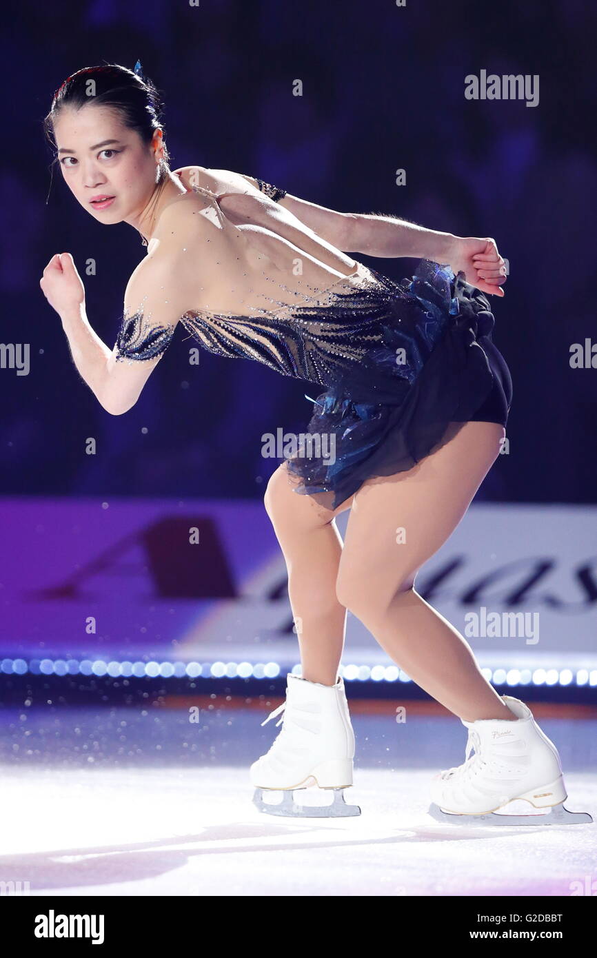 Chiba, Japan. 27th May, 2016. Akiko Suzuki Figure Skating : Fantasy on ...