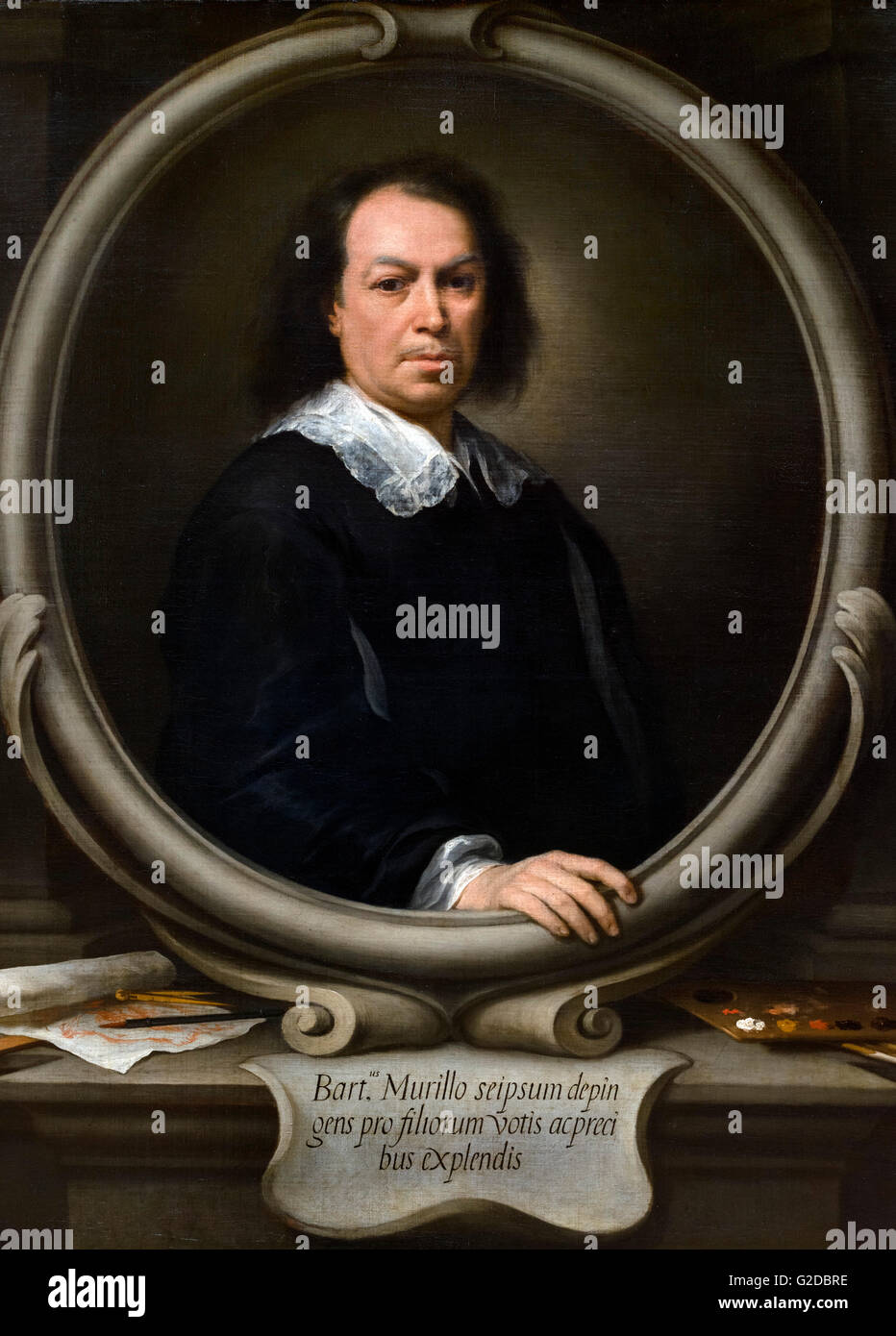 Murillo, Self Portrait. Bartolomé Esteban Murillo (1617-1682), a ...