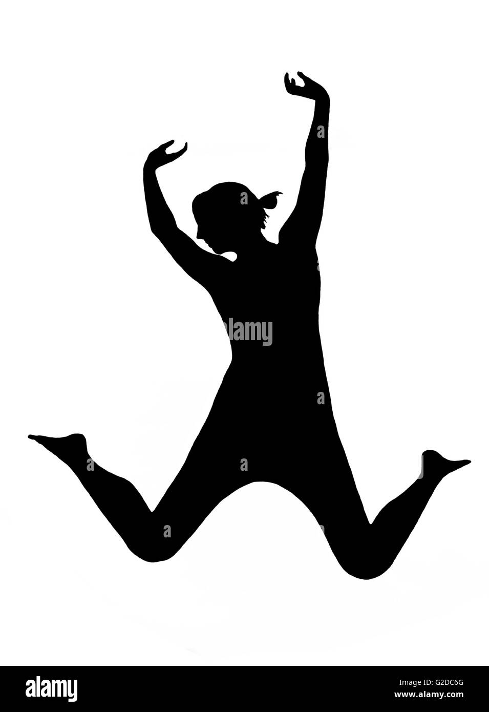 Leaping legs Black and White Stock Photos & Images - Alamy