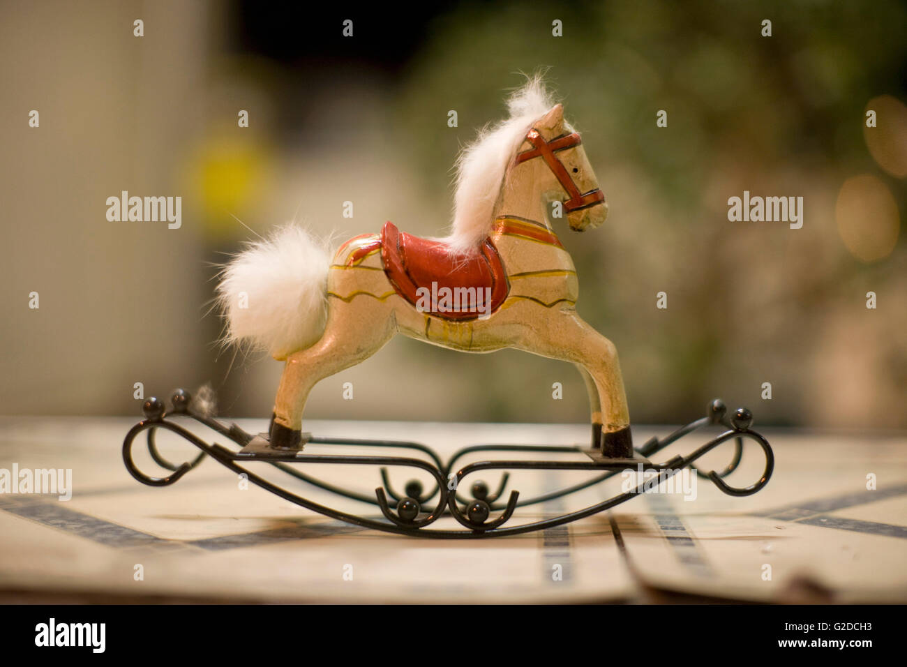 Rocking horses hi-res stock photography and images - Alamy