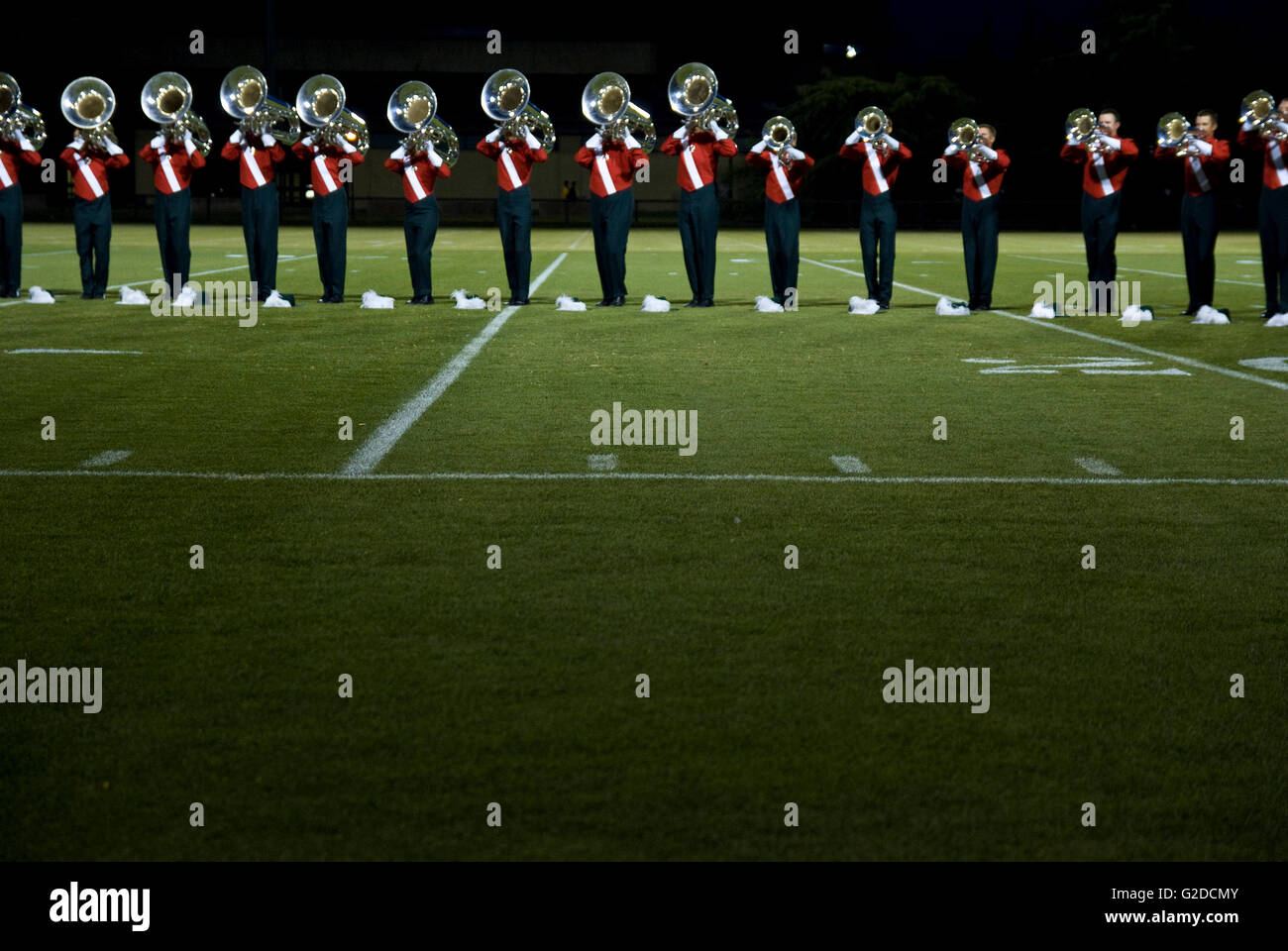 School brass band hi-res stock photography and images - Alamy