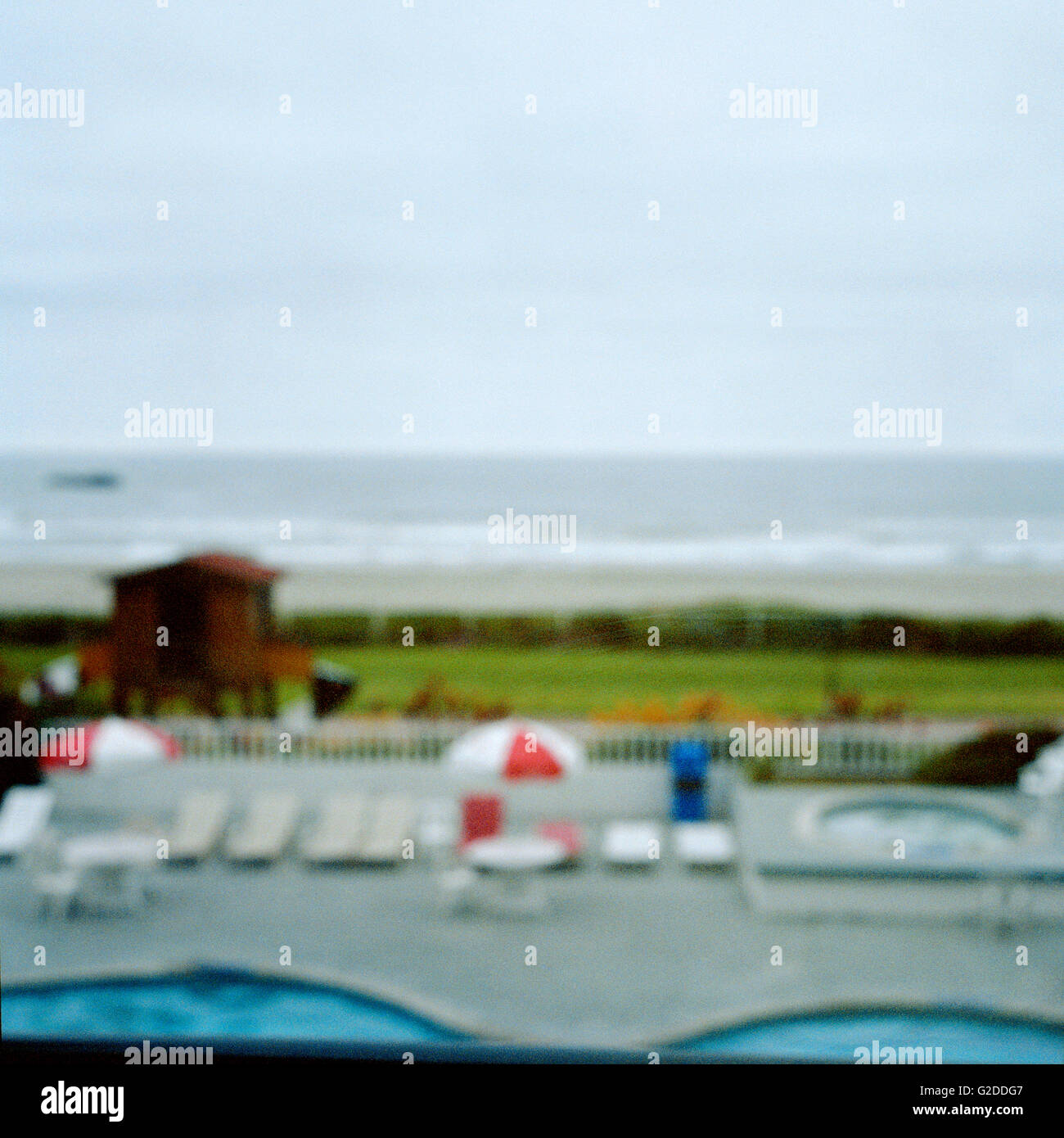 Blurry poolside hi-res stock photography and images - Alamy