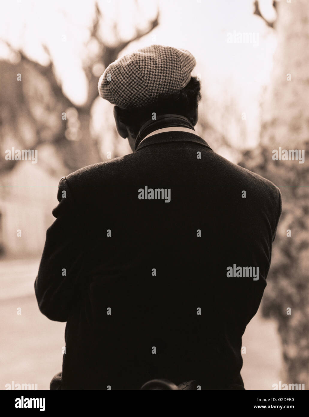 Man from Behind Stock Photo - Alamy