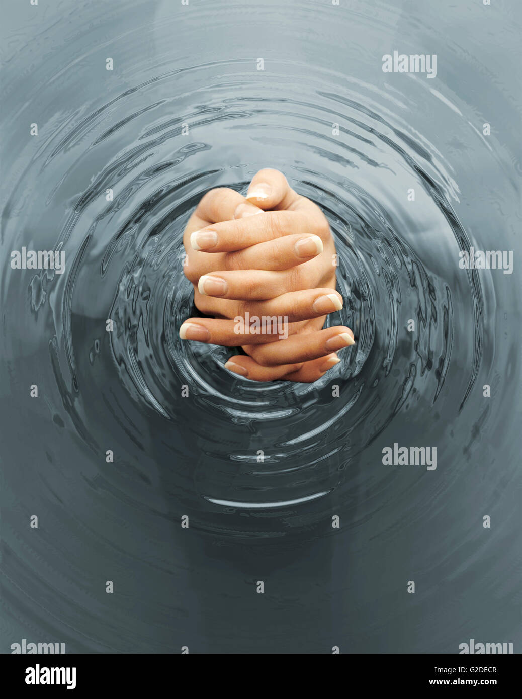 Woman emerging from water hi-res stock photography and images - Alamy