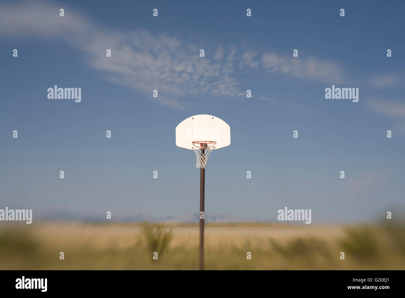 Rural basketball field hi-res stock photography and images - Alamy