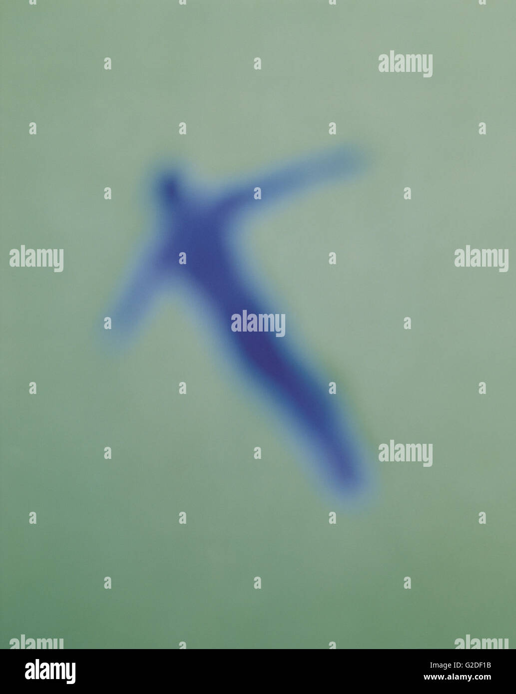 Abstract figure Flying Stock Photo - Alamy