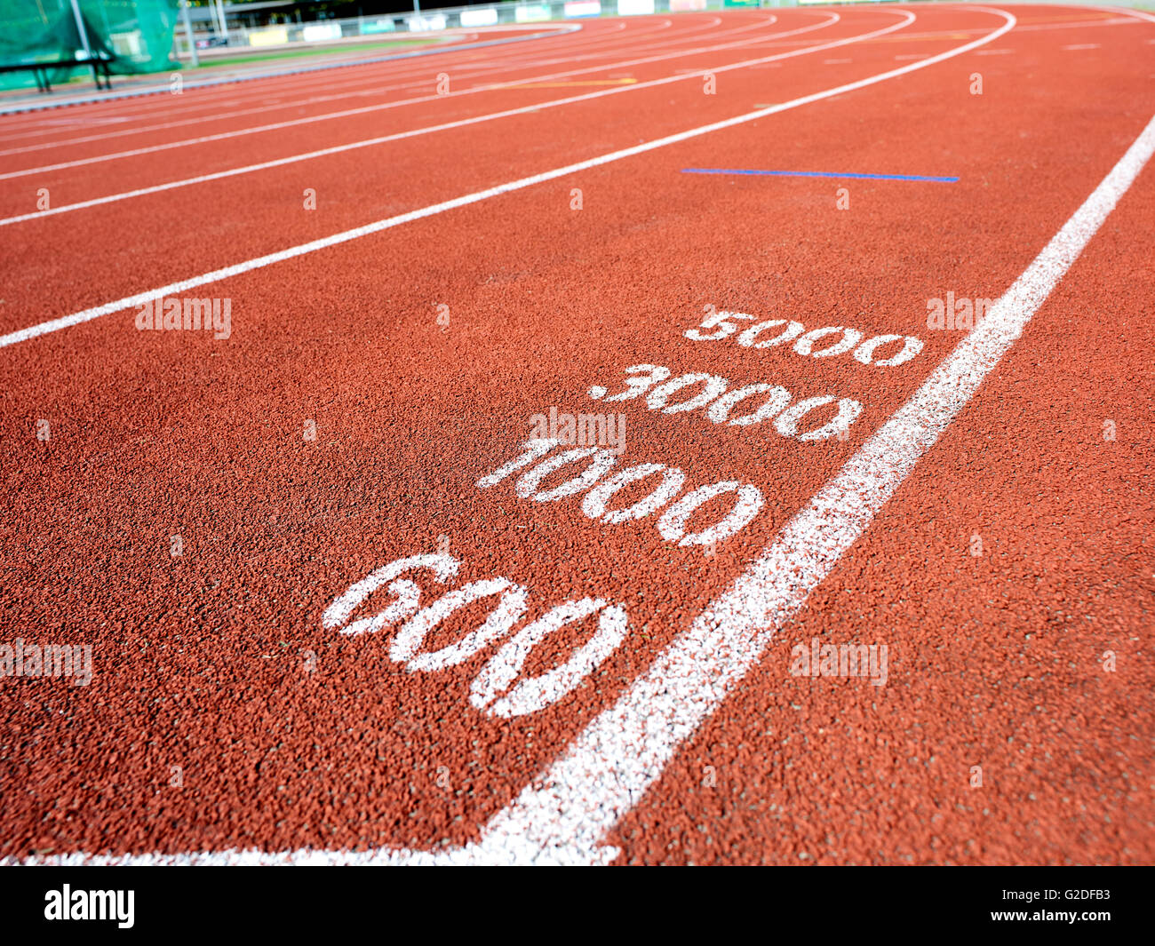 All-weather running track Stock Photo - Alamy