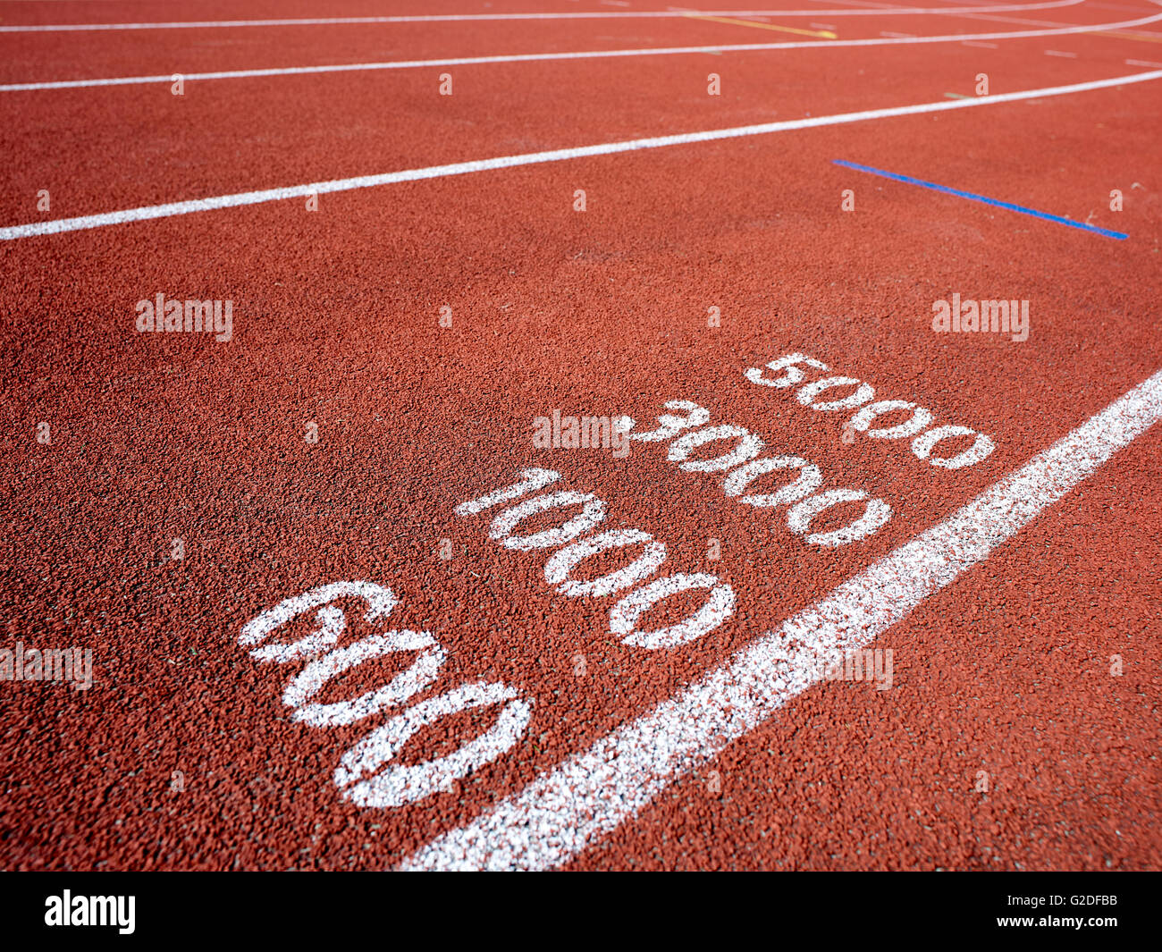 All-weather running track Stock Photo - Alamy All-weather running track Stock Photo - Alamy