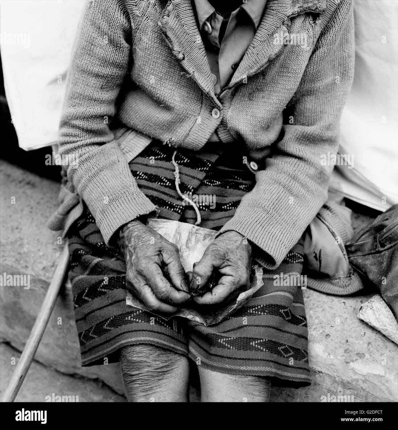 Fragile hands Black and White Stock Photos & Images - Alamy