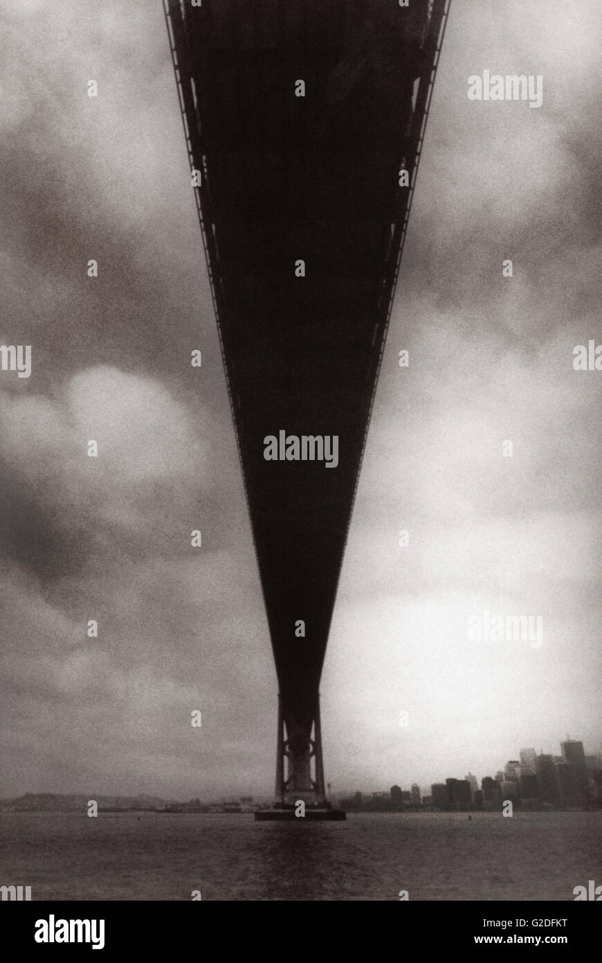 Below the San Francisco Bay Bridge Stock Photo - Alamy