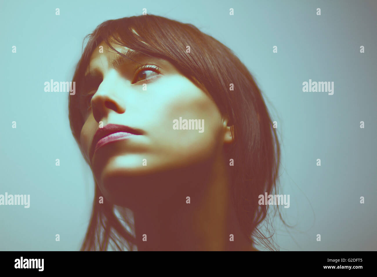 Sadness portrait hi-res stock photography and images - Alamy