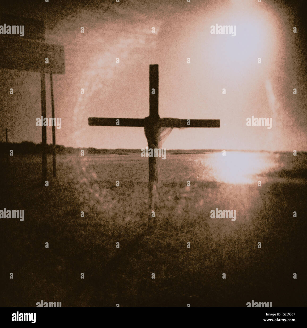 Miraculous cross hi-res stock photography and images - Alamy