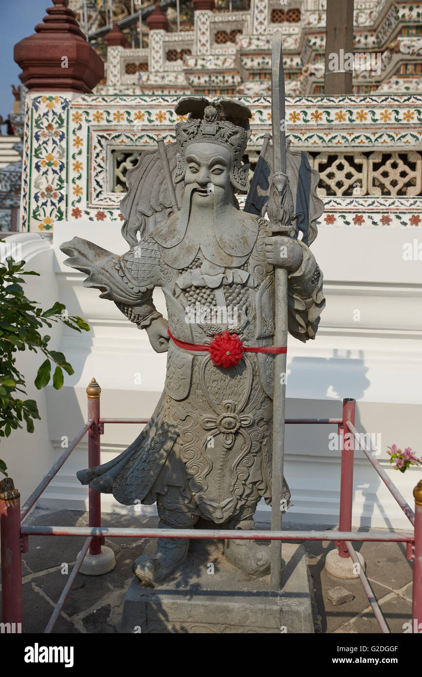 Thai stone statue Stock Photo - Alamy