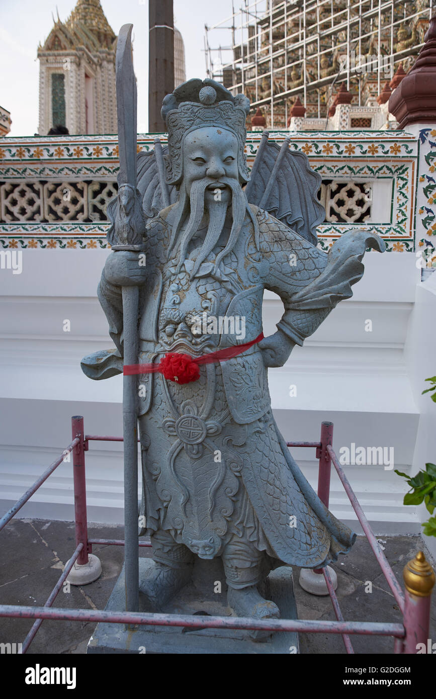 Thai stone statue Stock Photo - Alamy
