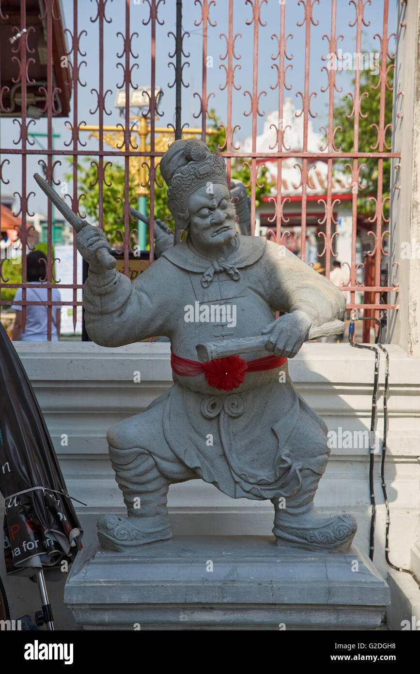 Thai stone statue Stock Photo - Alamy
