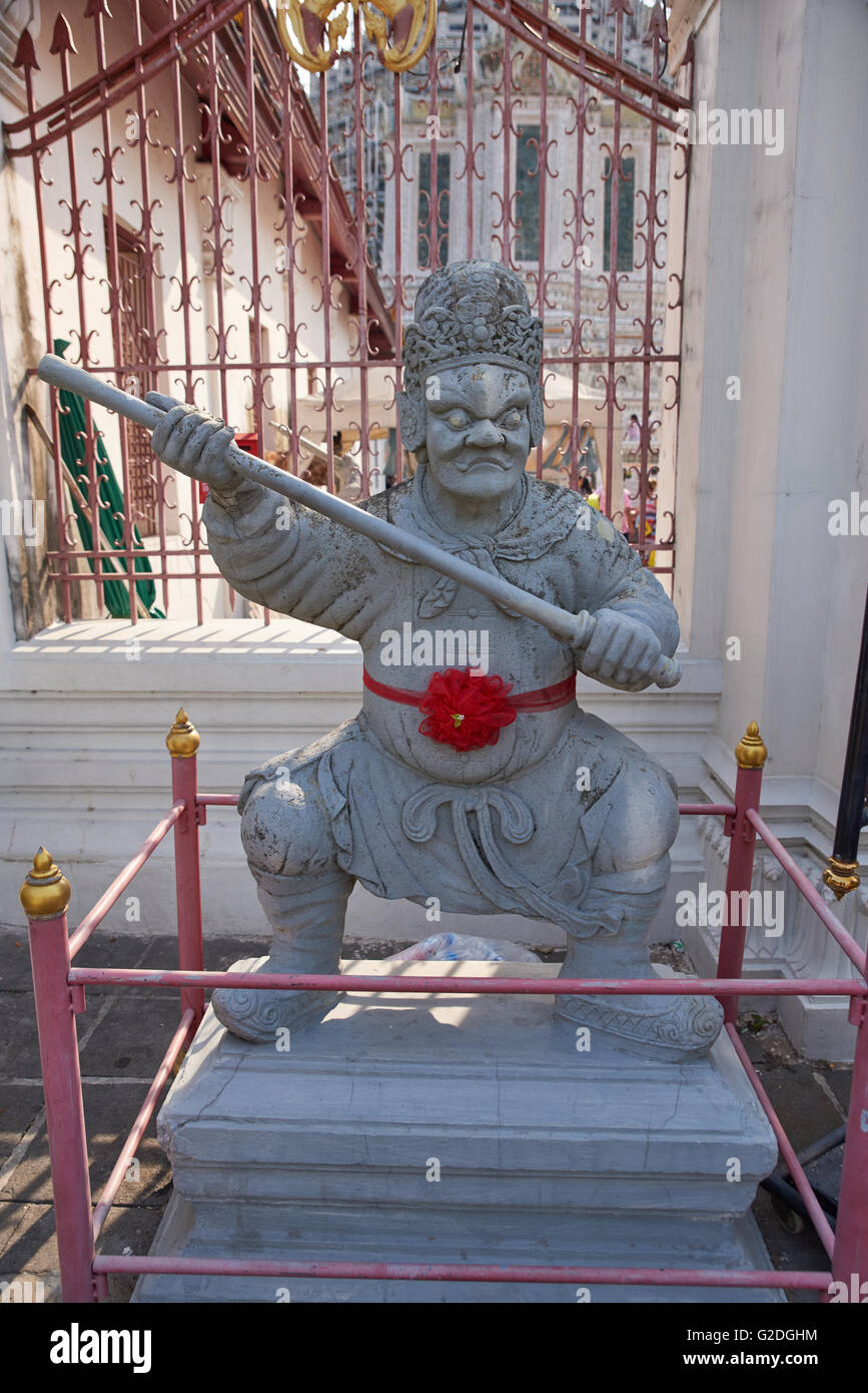 Thai stone statue Stock Photo - Alamy