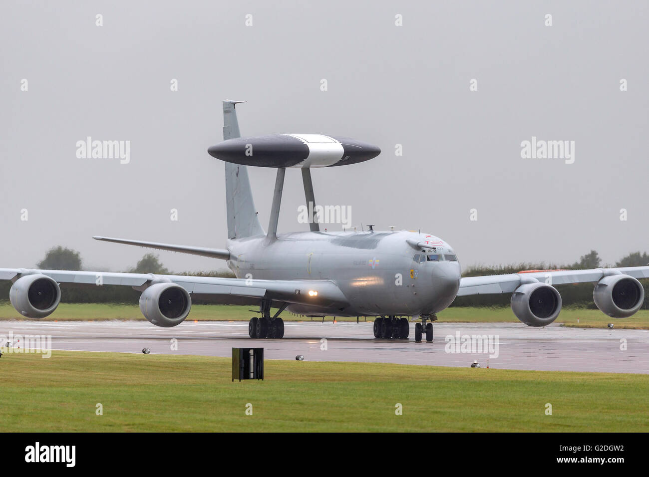 Royal Air Force Boeing E-3D Sentry AEW1 airborne early warning and ...