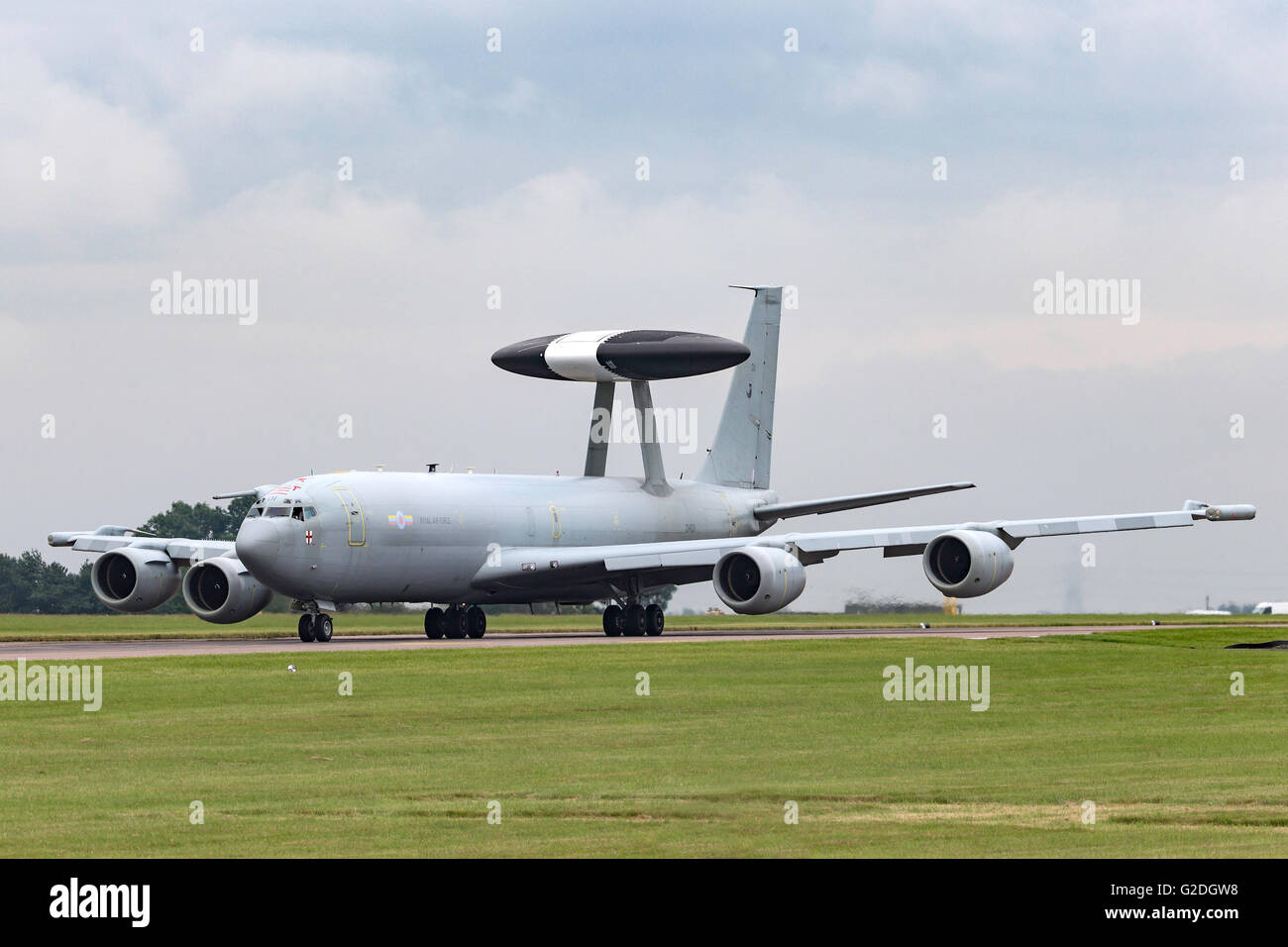 Royal Air Force Boeing E-3D Sentry AEW1 airborne early warning and ...