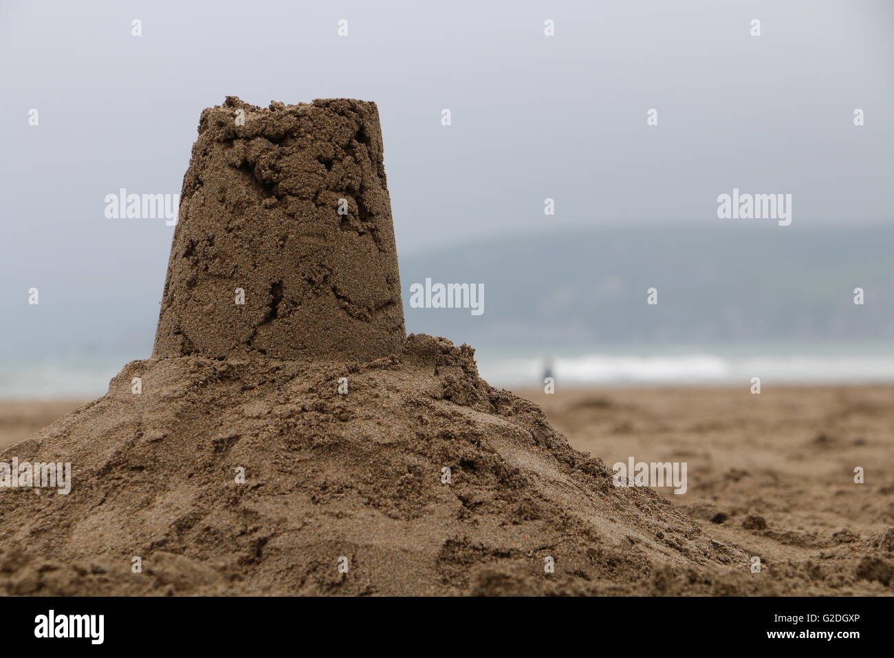 Sandcastle devon hi-res stock photography and images - Alamy