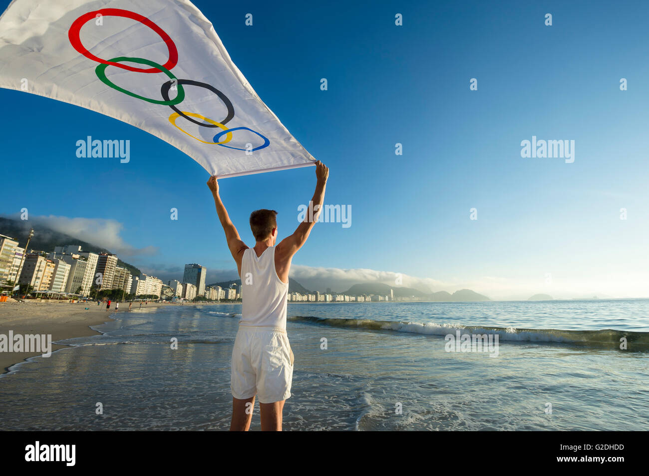 2016 olympics copacabana hi-res stock photography and images - Alamy