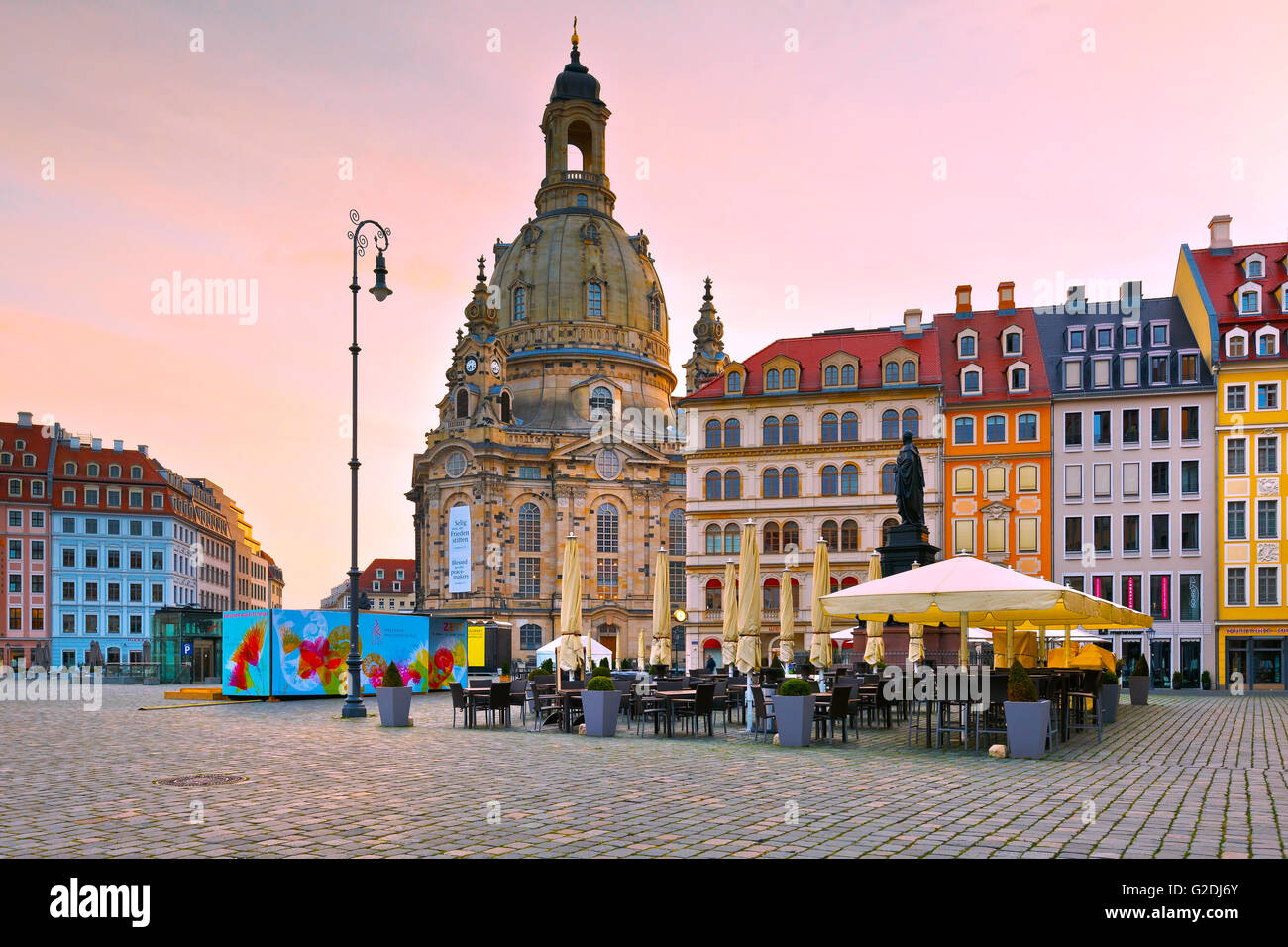 Neumarkt square in the old town of Dresden, Germany Stock Photo - Alamy
