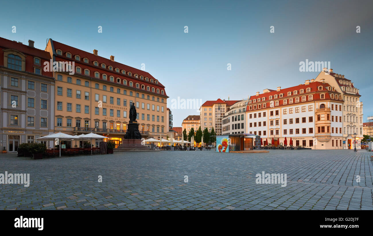 Neumarkt square in the old town of Dresden, Germany Stock Photo - Alamy