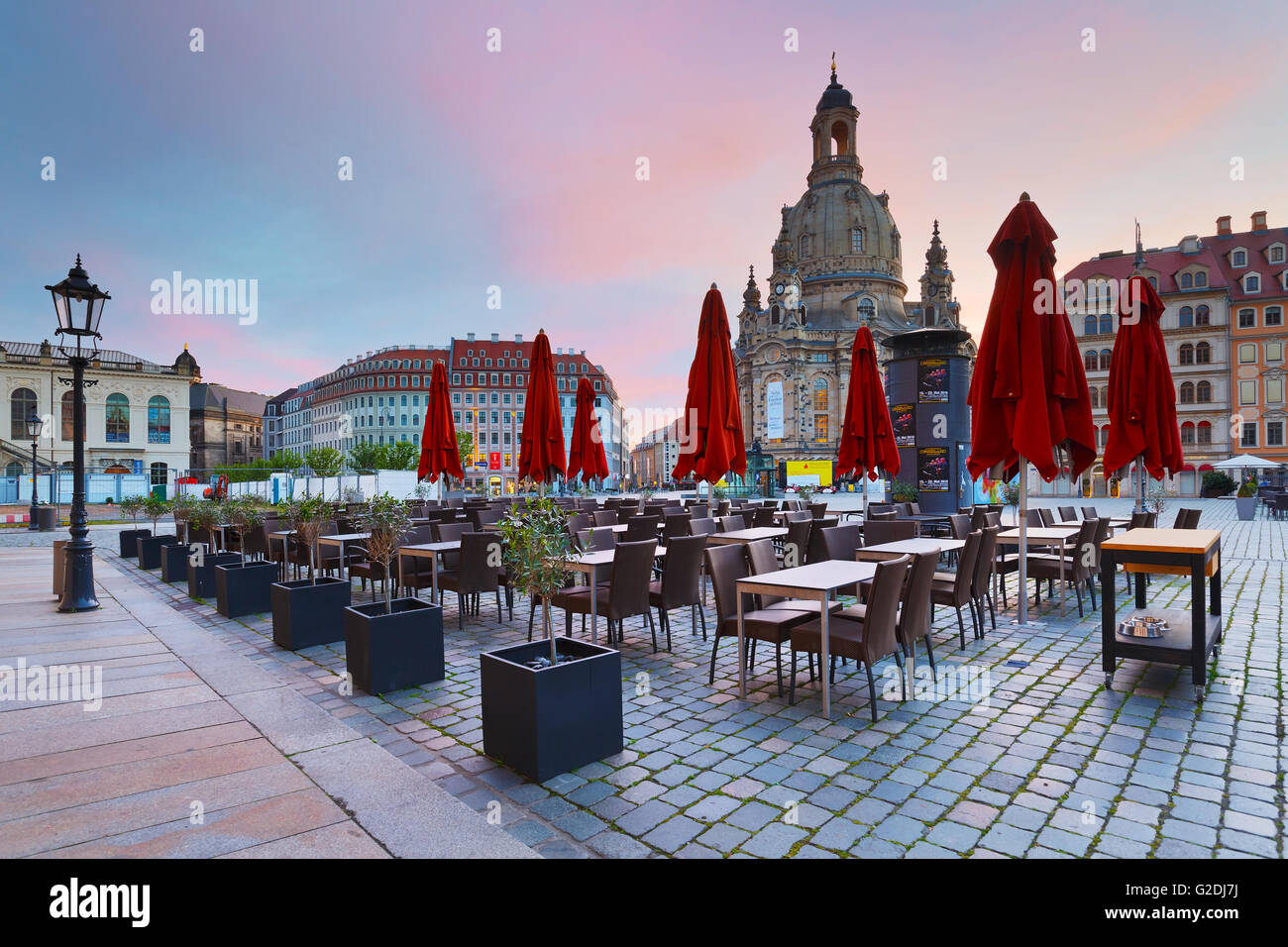 Neumarkt square in the old town of Dresden, Germany Stock Photo - Alamy