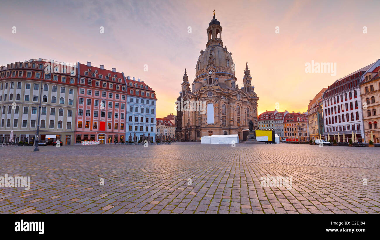 Neumarkt square in the old town of Dresden, Germany Stock Photo - Alamy