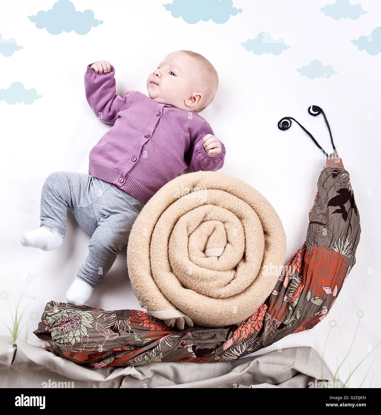 Newborn snail hi-res stock photography and images - Alamy