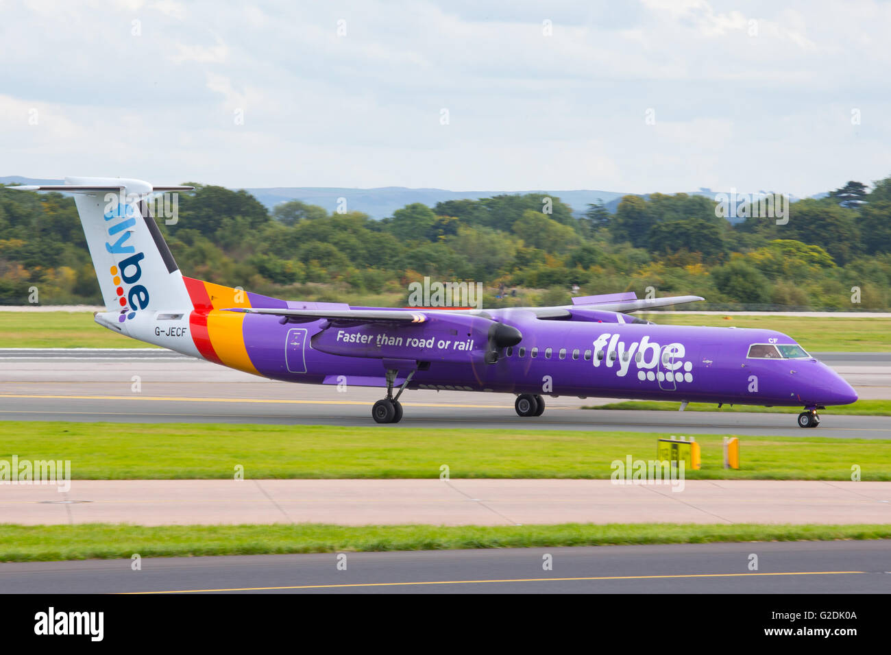 Flybe Aircraft Photo Stock Photo - Alamy